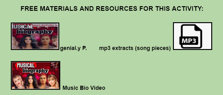 Teaching With Songs: Musical Biography + Song Pieces with Miley Cyrus ...