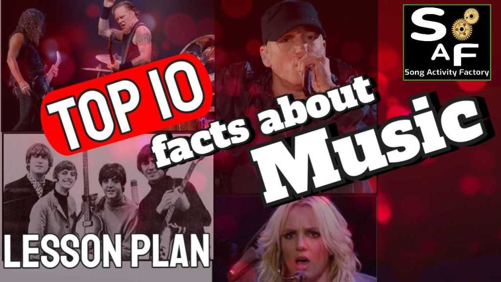 10 Things You Didn’t Know About Music! A Top 10 Lesson Plan For ELT ...