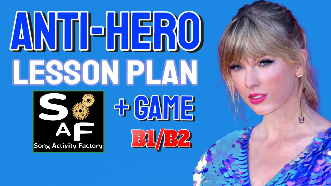 Engaging English Lesson: Taylor Swift’s “Anti-Hero” – Vocabulary ...